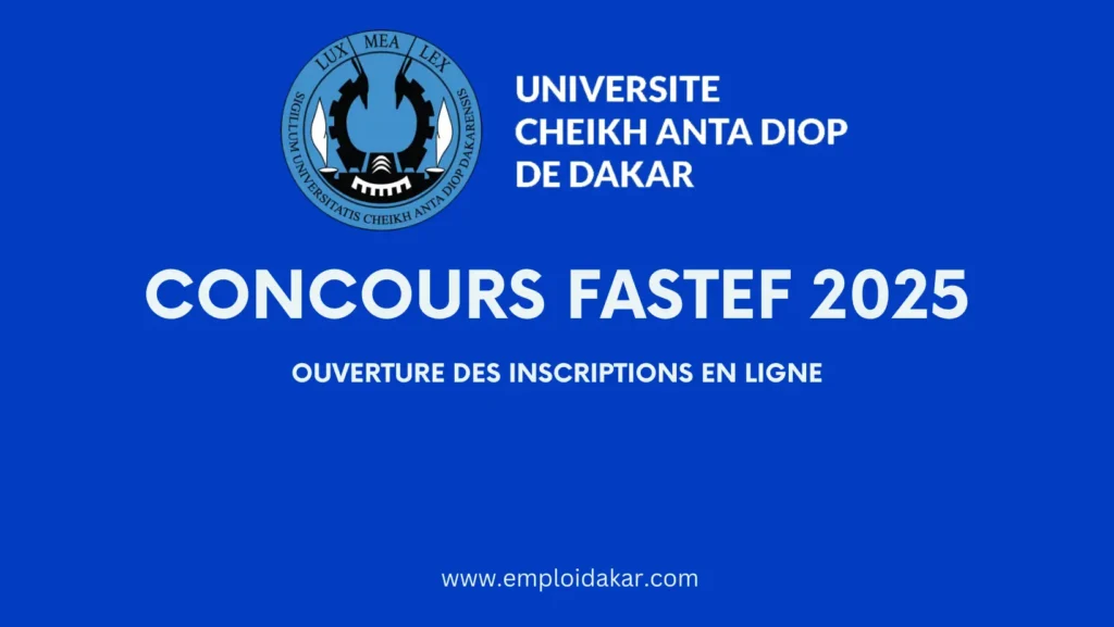 Concours FASTEF 2025 : Conditions et dossier à fournir